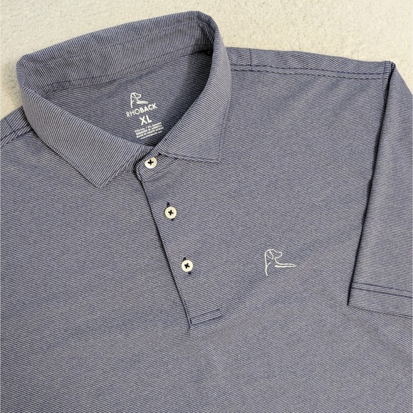 Rhoback | Shirts | New Rhoback Shirt Mens Xl Polo Performance Blue ...